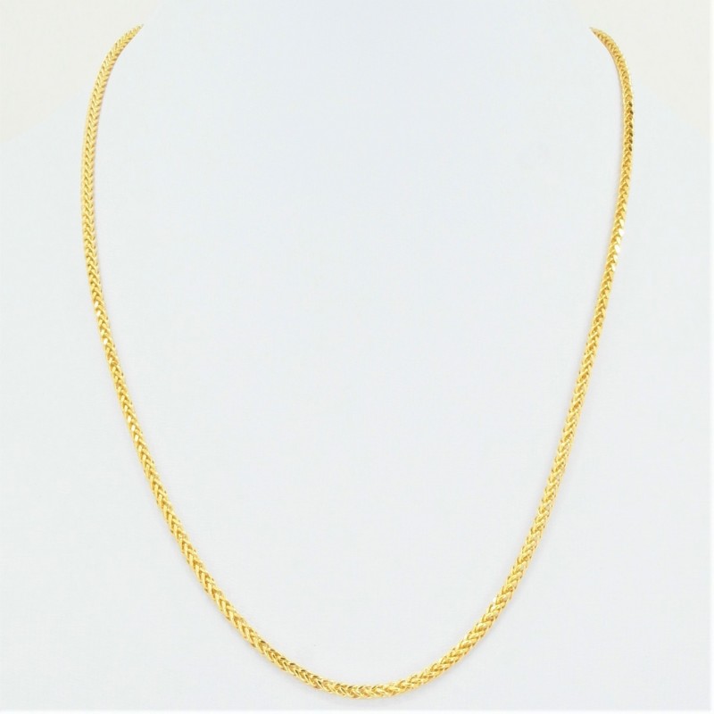 Hollow Square Diamond Cut Spiga Chain - DMS-5-C50