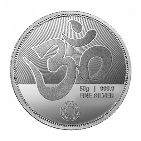 100 grams Ganesh Lakshmi Silver Coin by MMTC-PAMP