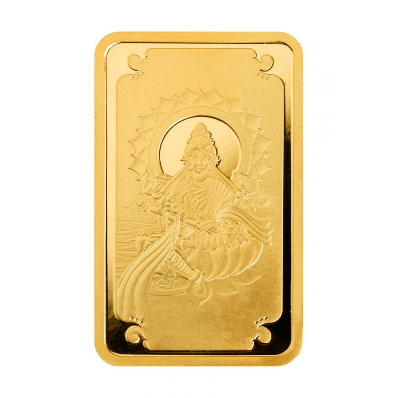 10 Gram Lakshmi Gold Bar Baird & CO