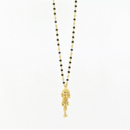22ct Gold Short Single-line Mangalsutra